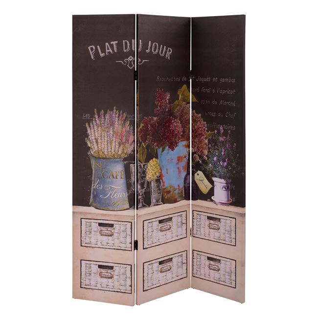 Ukrasni pregradni paravani 4U 7152, 180x120x2.5 - Modrulj